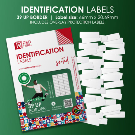 35 Labels Per Sheet - Redfern | 35up Self-Adhesive Labels