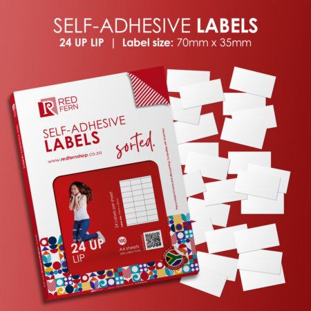 24 Labels Per Sheet - Redfern | South Africa