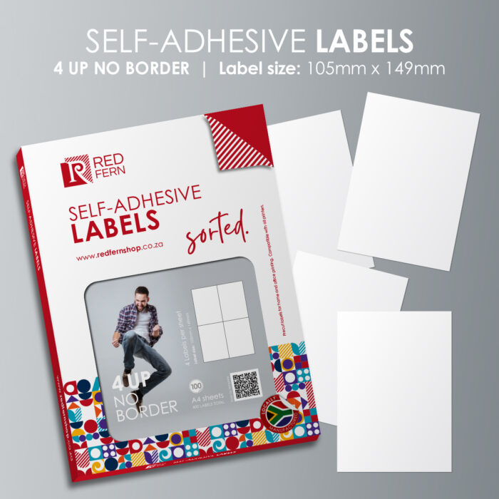 15 Labels Per Sheet - Redfern | 15up Self-Adhesive Labels
