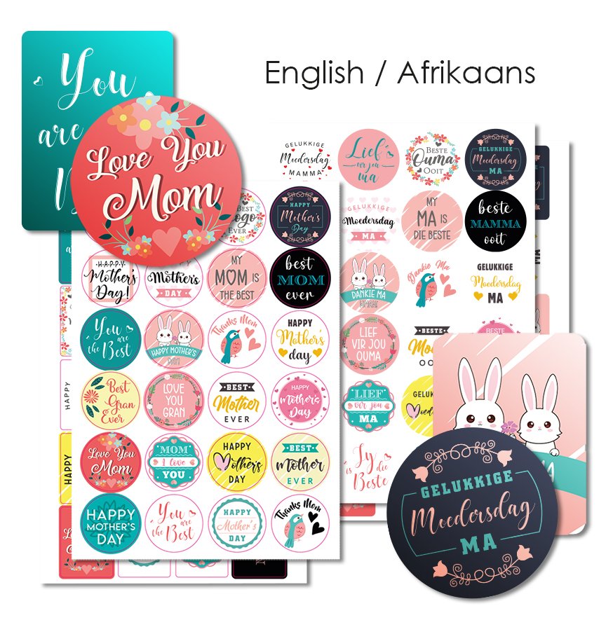 Mothers Day Stickers - Redfern | South Africa