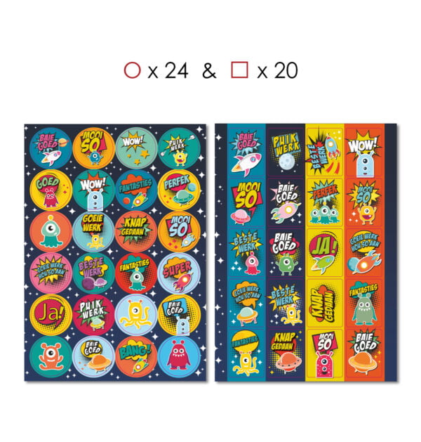 Space Reward Stickers - Redfern | South Africa