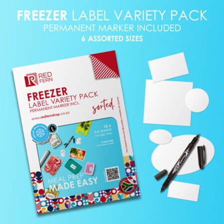 Freezer – 1up A4 Self-Adhesive Labels - Redfern | Sout