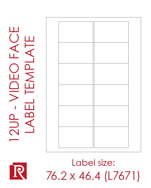 Our Templates - Redfern Labels | South Africa
