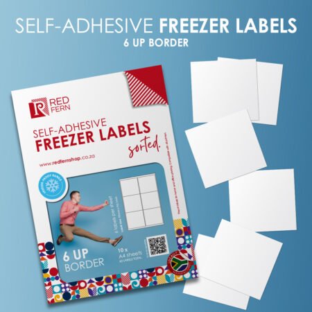 6 Labels Per Sheet - Redfern | 6up Printable Labels